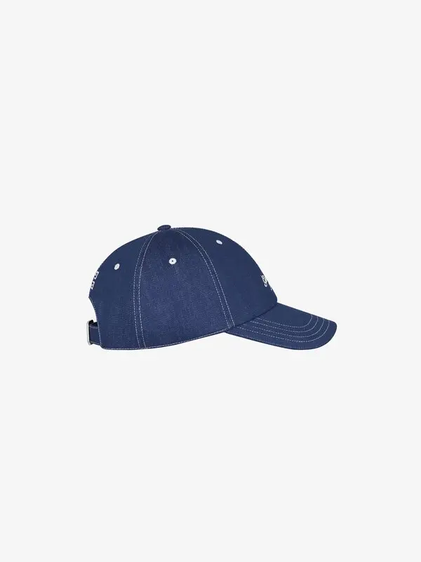 Givenchy Embroidered Denim Baseball Cap