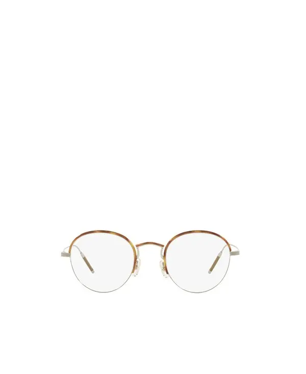 Oliver Spencer Round Frame Glasses - White