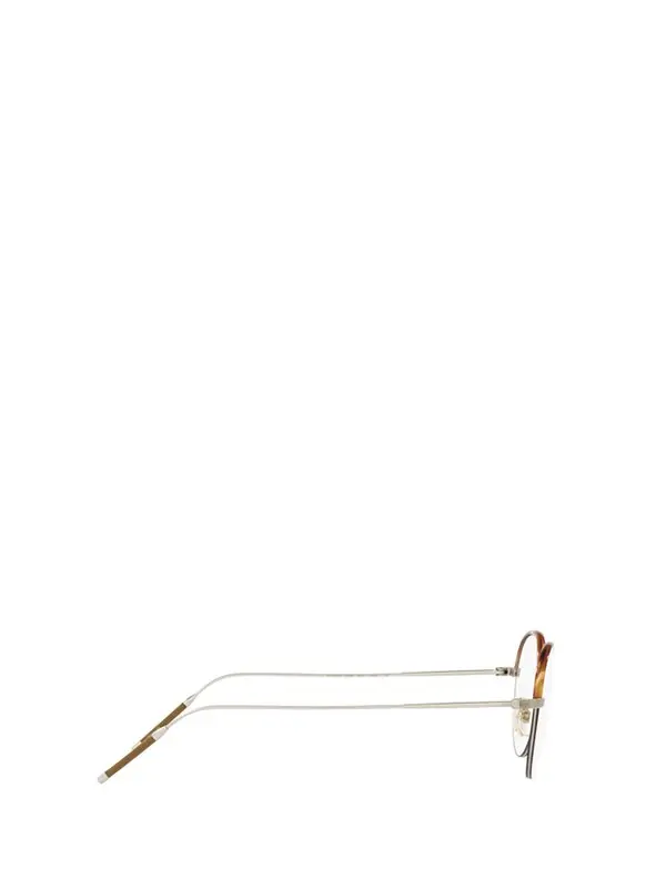 Oliver Spencer Round Frame Glasses - White