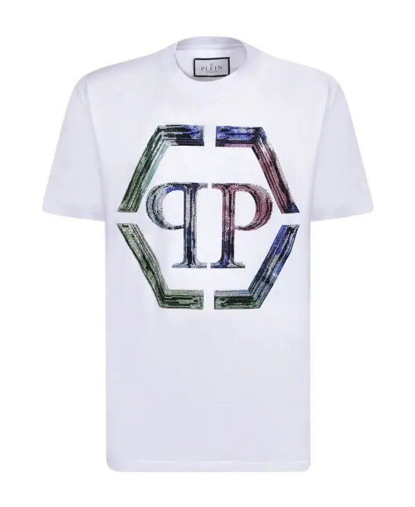 Philipp Plein Logo Printed Crewneck T-shirt