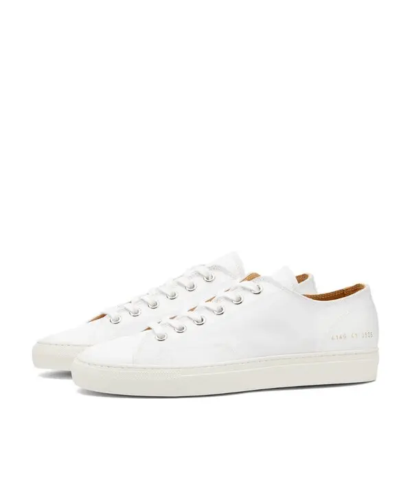 COMMON PROJECTS Low-cut Casual Sneakers With Gold Logo Detailing