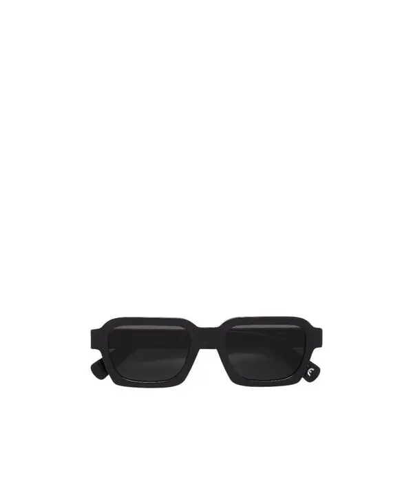 RETROSUPERFUTURE Caro Rectangular Frame Sunglasses - Black