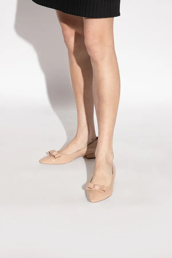 FERRAGAMO Bow Detail Flat Shoes