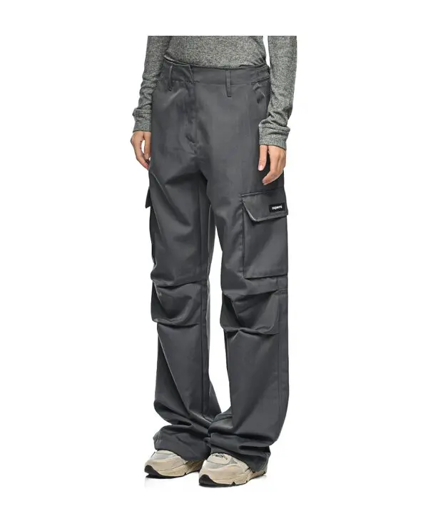 Coperni High Waist Wide-leg Cargo Trousers