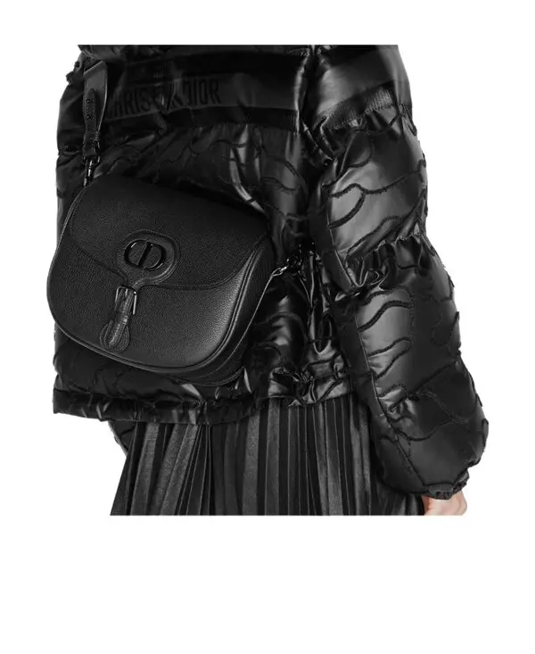 Dior Bobby Medium Shoulder Bag In Grained Cowhide Leather