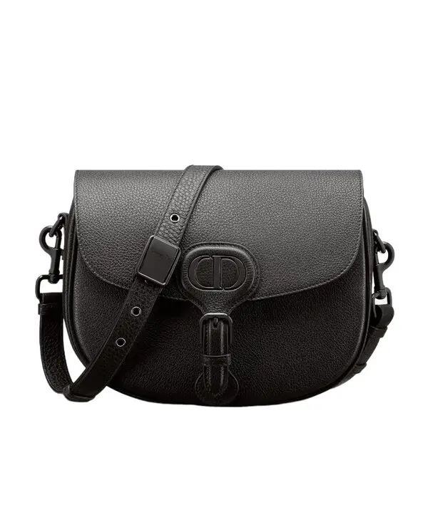 Dior Bobby Medium Shoulder Bag In Grained Cowhide Leather
