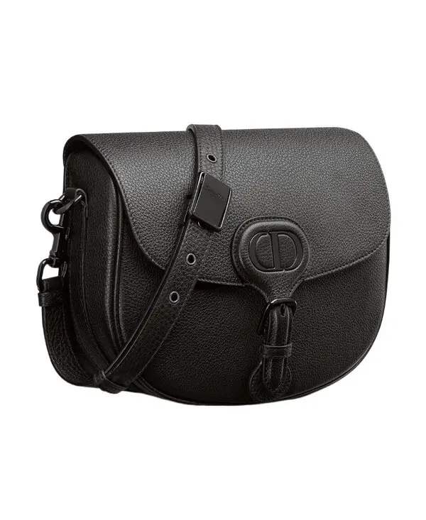 Dior Bobby Medium Shoulder Bag In Grained Cowhide Leather