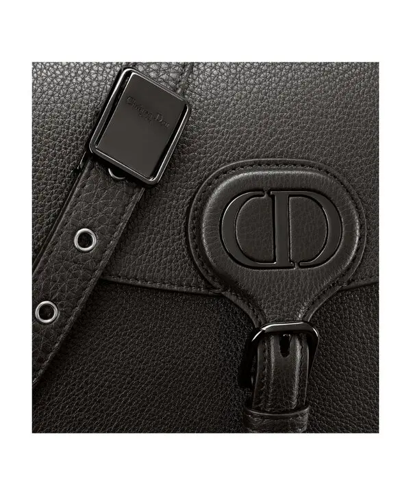 Dior Bobby Medium Shoulder Bag In Grained Cowhide Leather