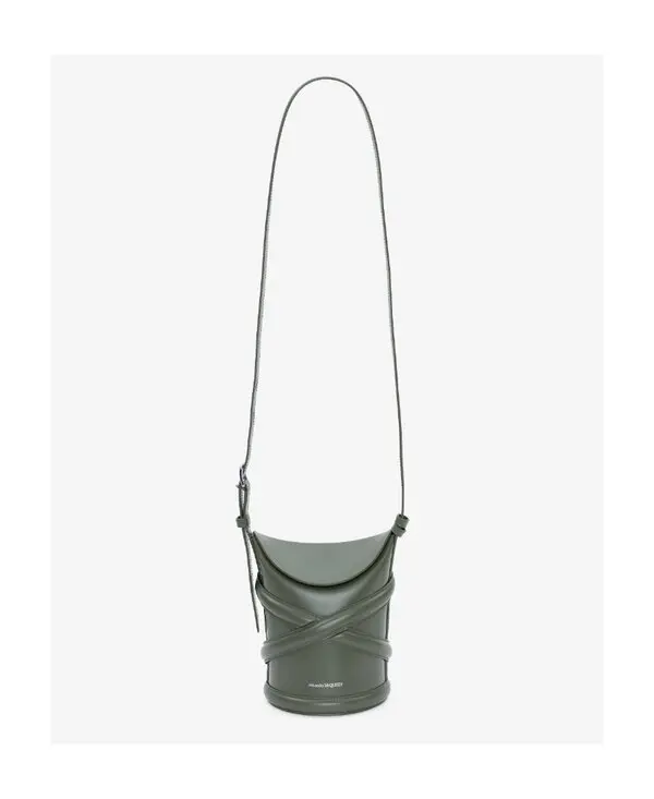 Alexander McQueen Leather Logo-print Bag
