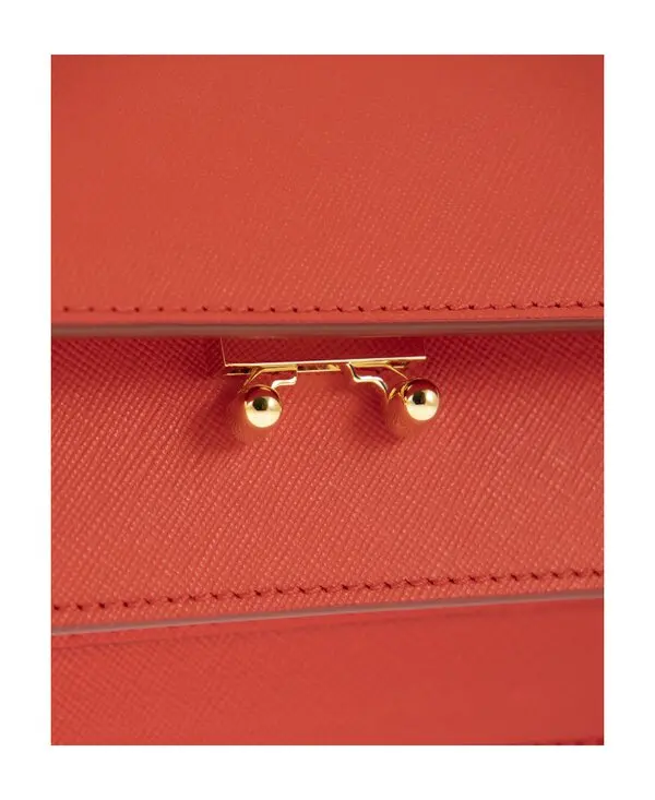 Marni Trunk Foldover Shoulder Bag