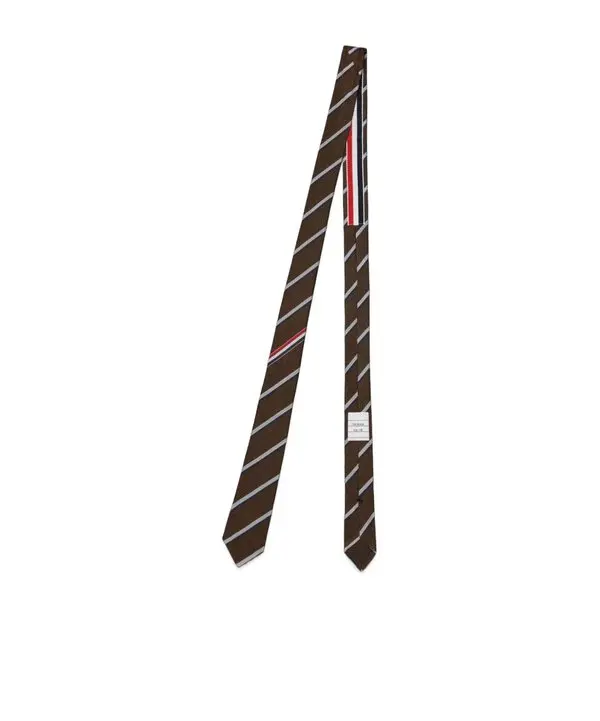 Thom Browne Classic Neck Tie - Green
