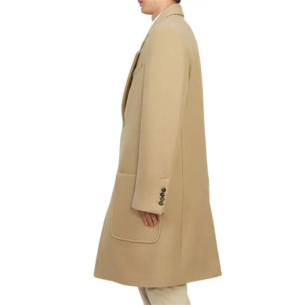 AMI Paris Virgin Wool Single-breasted Coat