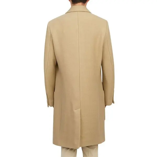 AMI Paris Virgin Wool Single-breasted Coat