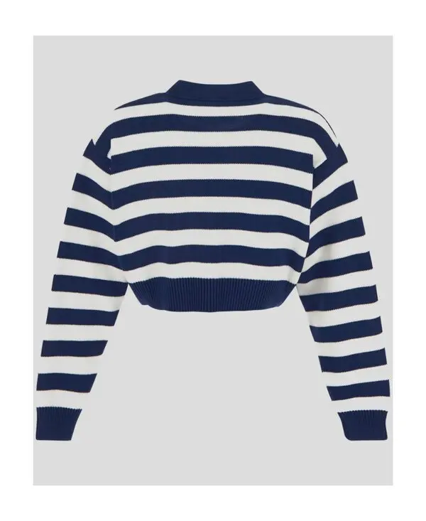 Kenzo Striped V-neck Knitted Cardigan