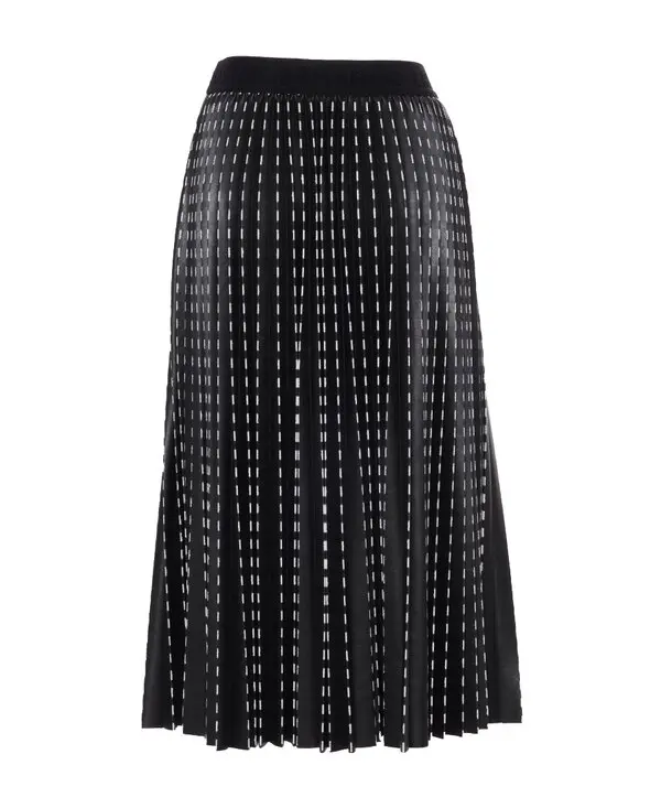 Ermanno Scervino Pleated Midi Skirt