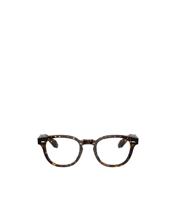 Oliver Spencer N.01 Square Frame Glasses - Black