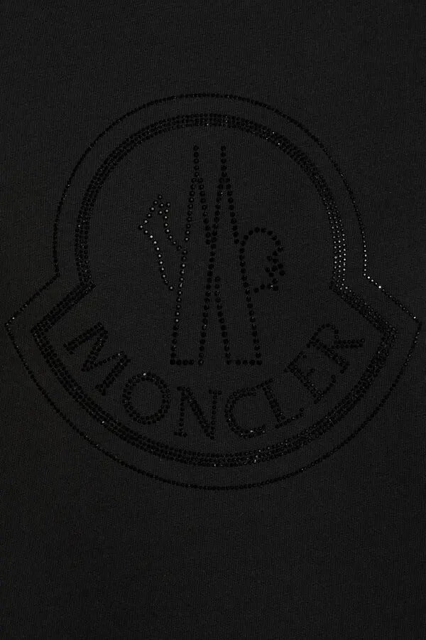 Moncler Embellished Logo Crewneck Sweatshirt