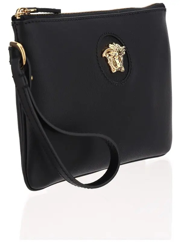 Versace Medusa Logo Plaque Pouch