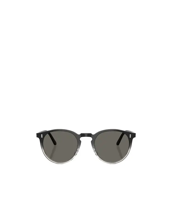 Oliver Spencer Oval Frame Sunglasses - Ink Gradient