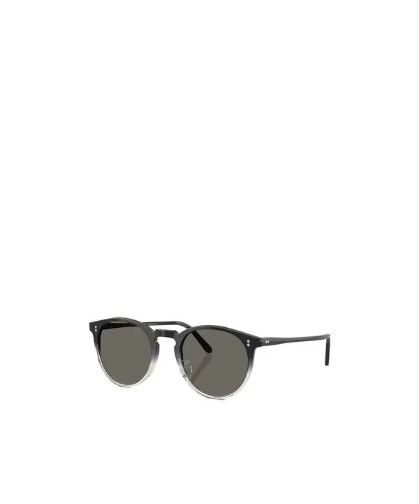 Oliver Spencer Oval Frame Sunglasses - Ink Gradient