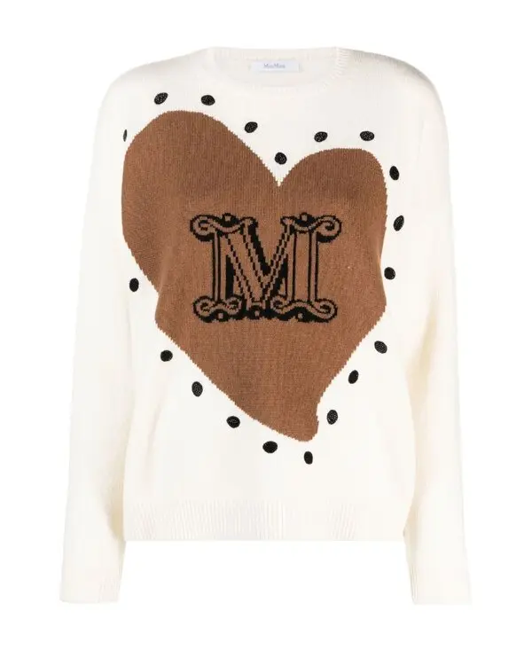 Max Mara Long-sleeved Knitted Sweater