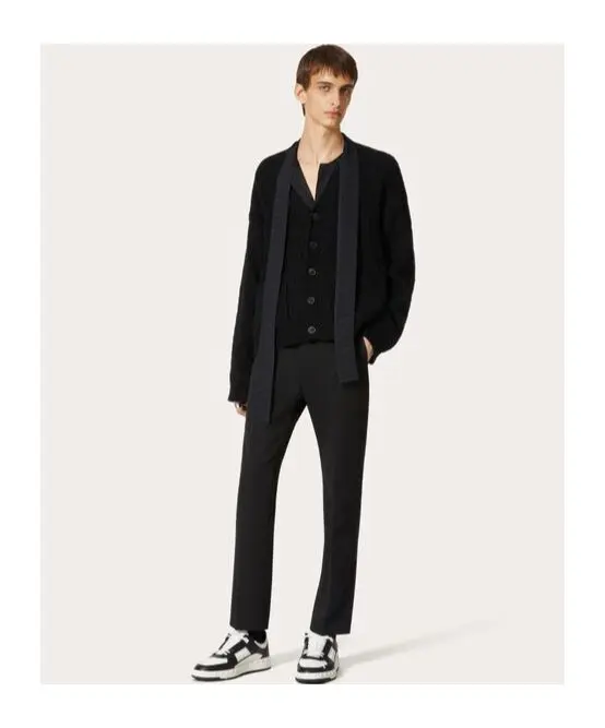 Valentino Garavani Toile Iconographe Buttoned Cardigan