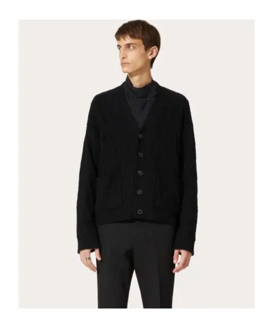 Valentino Garavani Toile Iconographe Buttoned Cardigan