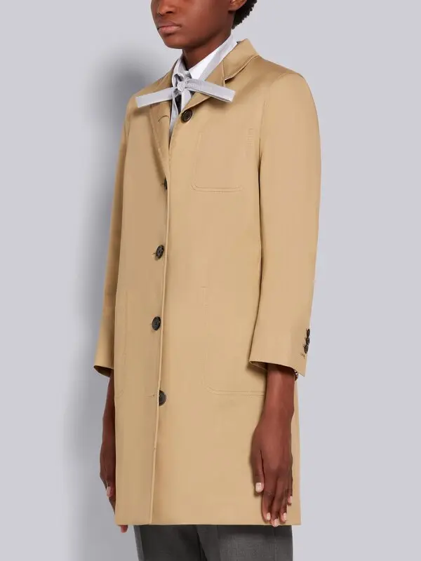 Thom Browne Single-breasted Midi Coat