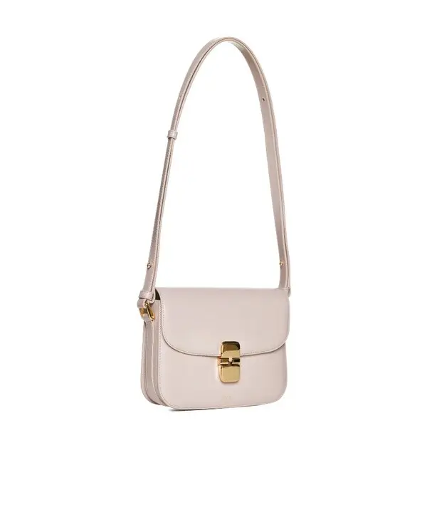 A.p.c. Grace Logo Printed Small Shoulder Bag