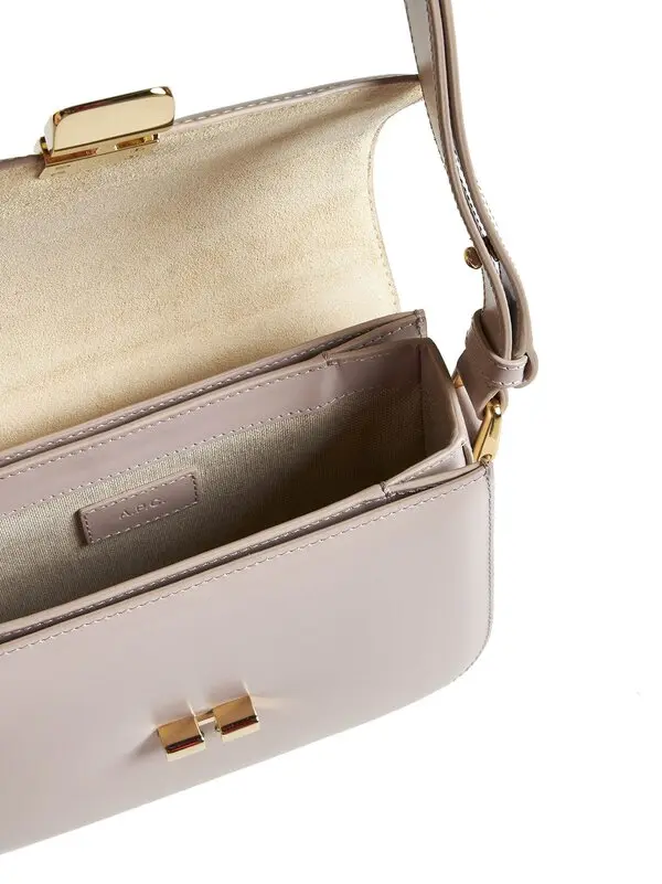 A.p.c. Grace Logo Printed Small Shoulder Bag