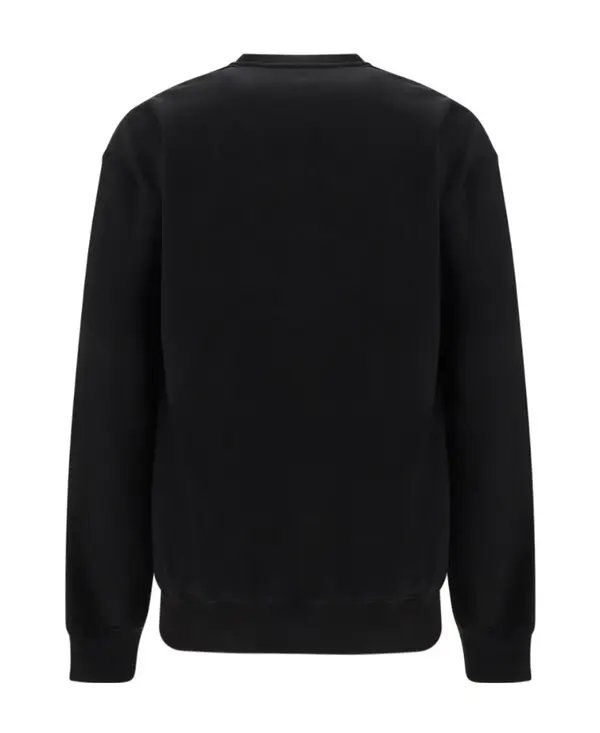 Versace Logo Embroidered Crewneck Sweatshirt