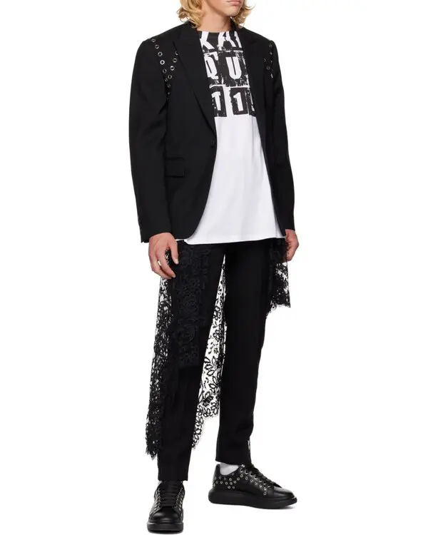 Alexander McQueen Logo Printed Crewneck T-shirt