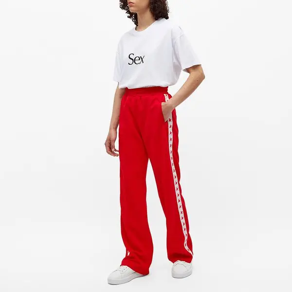 GOLDEN GOOSE Star Tape Trackpants - Red