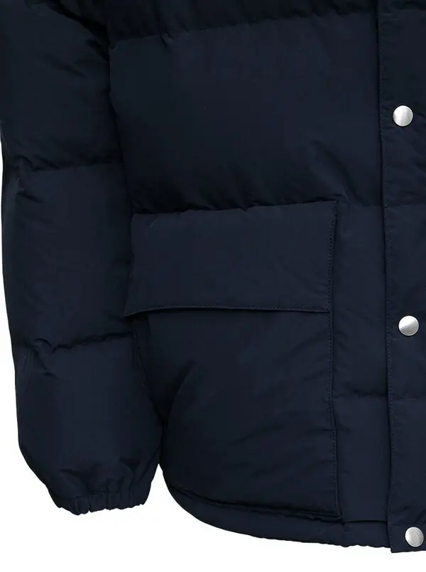 JIL SANDER Quilted Down Coat - Black