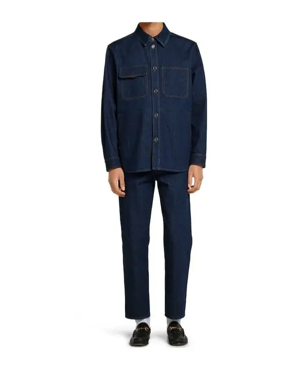 Gucci Relaxed Fit Denim Shirt