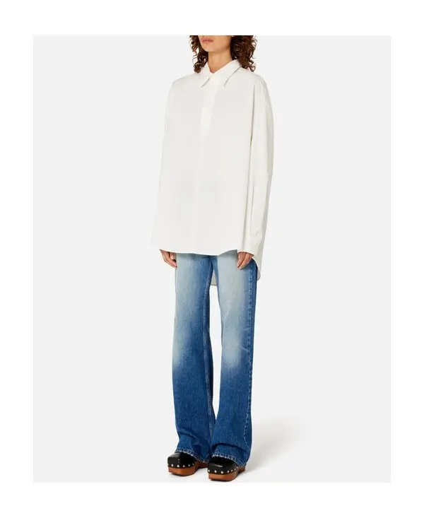 AMI Paris Long-sleeved Shirt Dress