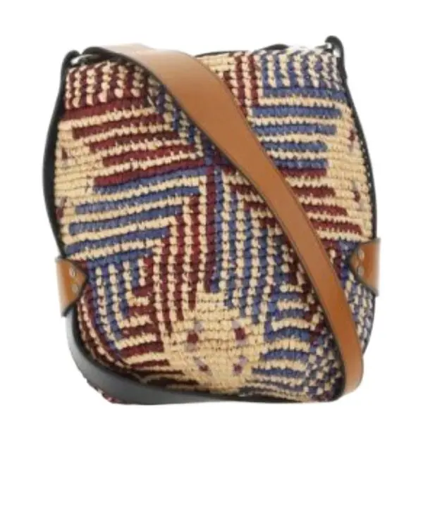 Isabel Marant Étoile Bayia Raffia Shoulder Bag