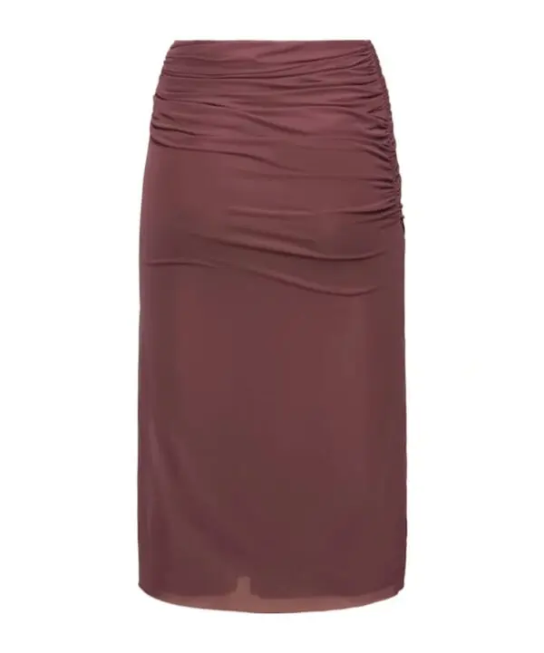 Christopher Esber Perspective Knitted Midi Skirt