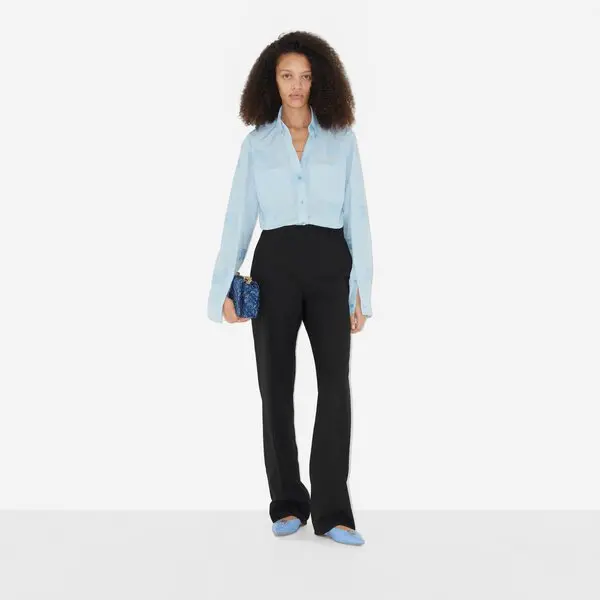 Burberry Ekd Cotton Oversized Shirt