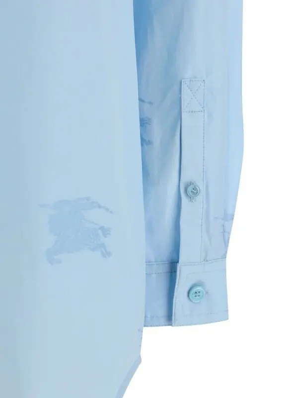 Burberry Ekd Cotton Oversized Shirt