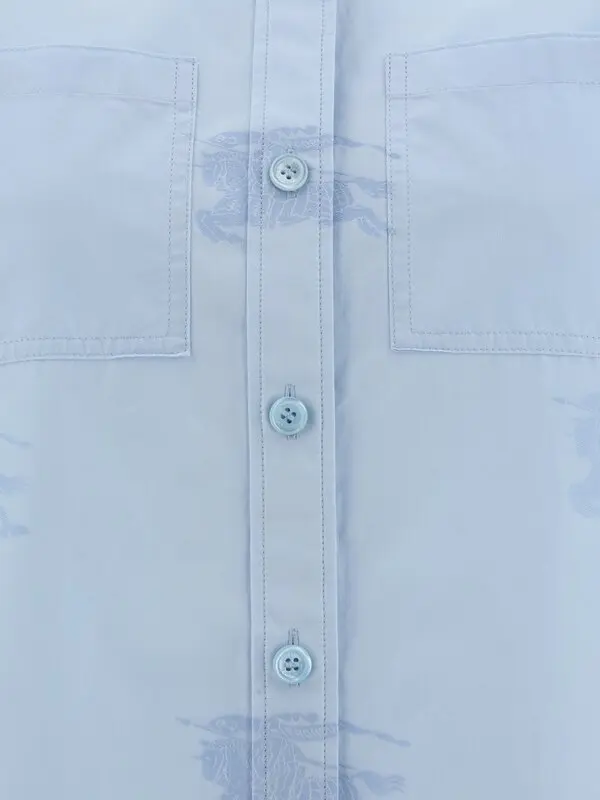 Burberry Ekd Cotton Oversized Shirt