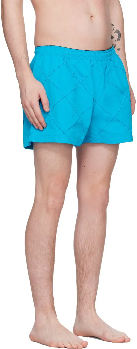 Bottega Veneta Intreccio Nylon Swimming Trunks