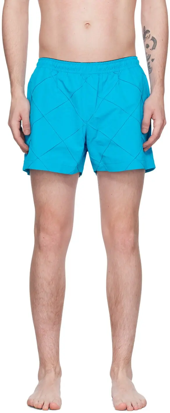 Bottega Veneta Intreccio Nylon Swimming Trunks