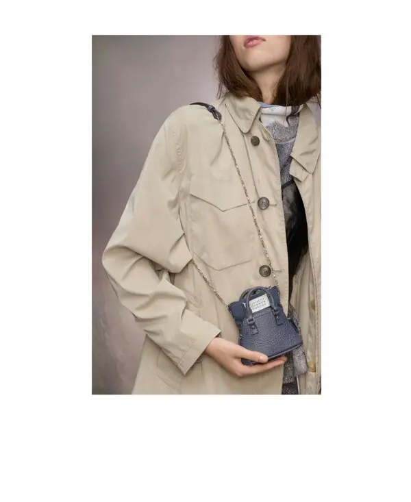 MAISON MARGIELA 5ac Classique Baby Bag - Gray