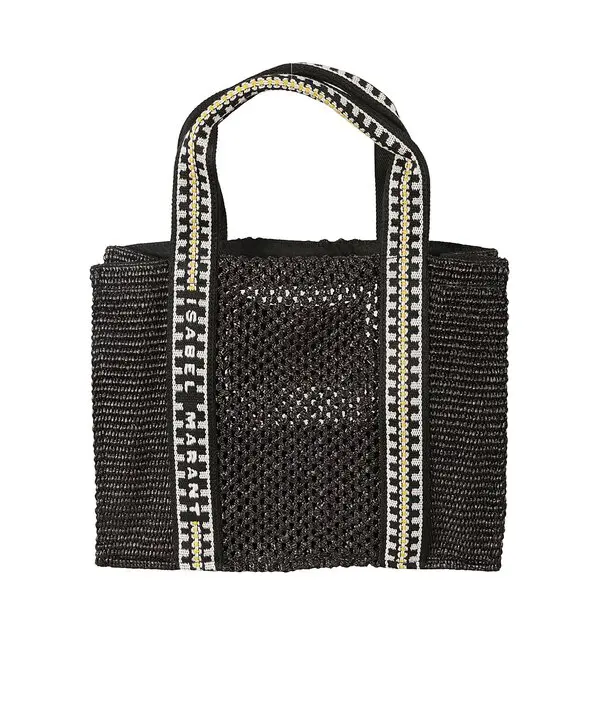 Isabel Marant Étoile Knitted Handbag With Patterned Embroidery