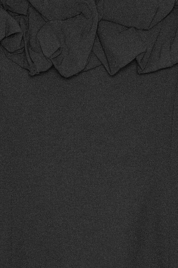 ROTATE BY BIRGER CHRISTENSEN Crepe Ruffled Mini Dress