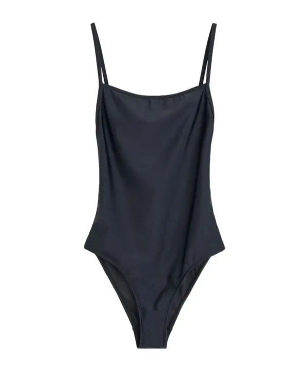 BY MALENE BIRGER Astrid Square Neck Swimsuit - Black