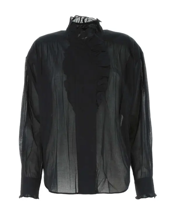 Isabel Marant Étoile Ruffled High-neck Shirt