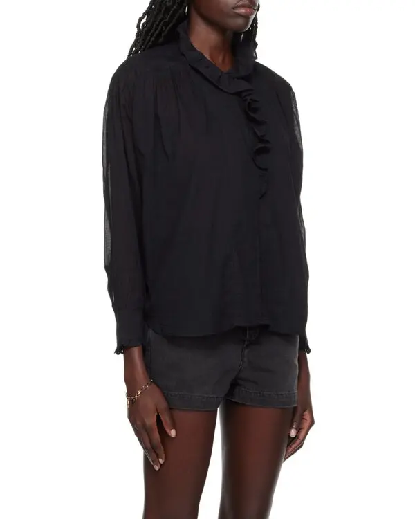 Isabel Marant Étoile Ruffled High-neck Shirt