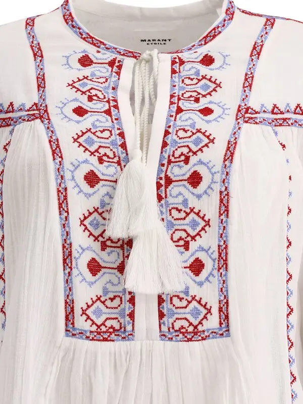 Isabel Marant Étoile Kiledia" Embroidered Blouse